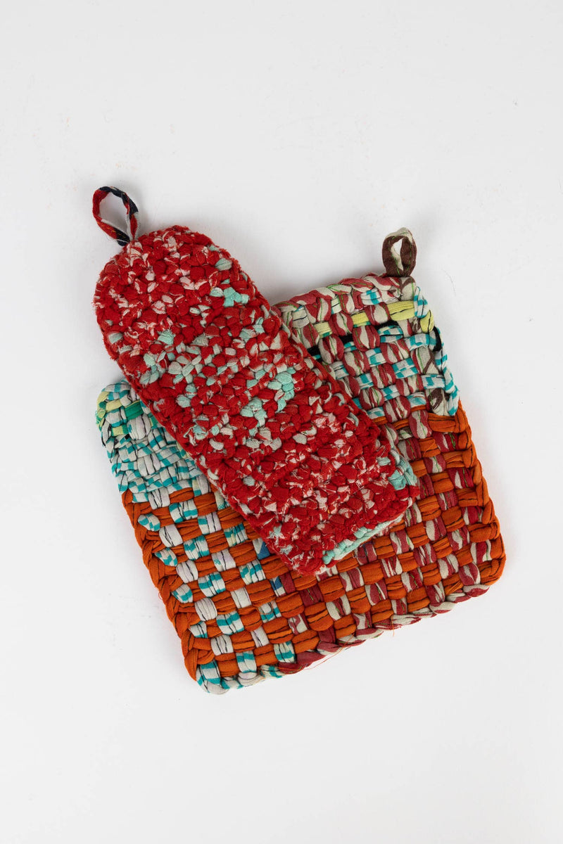 Sari Panhandler Hot Mat Set – Butterfly and Tree Jewelry